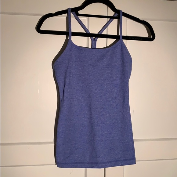lululemon athletica | Tops | Lululemon Blue Workout Tank | Poshmark